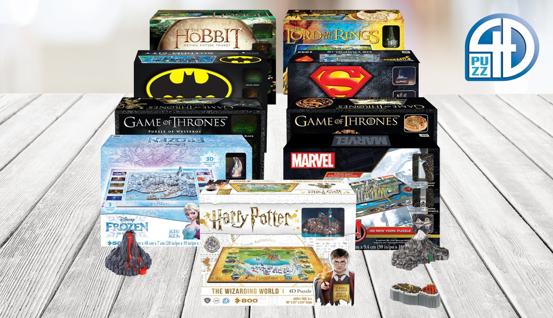 4D Puzzles | 4D Puzzle | 4D Cityscape