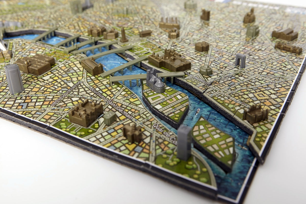 4D Cityscape Paris Time Puzzle | 4D Puzzle | 4D Cityscape